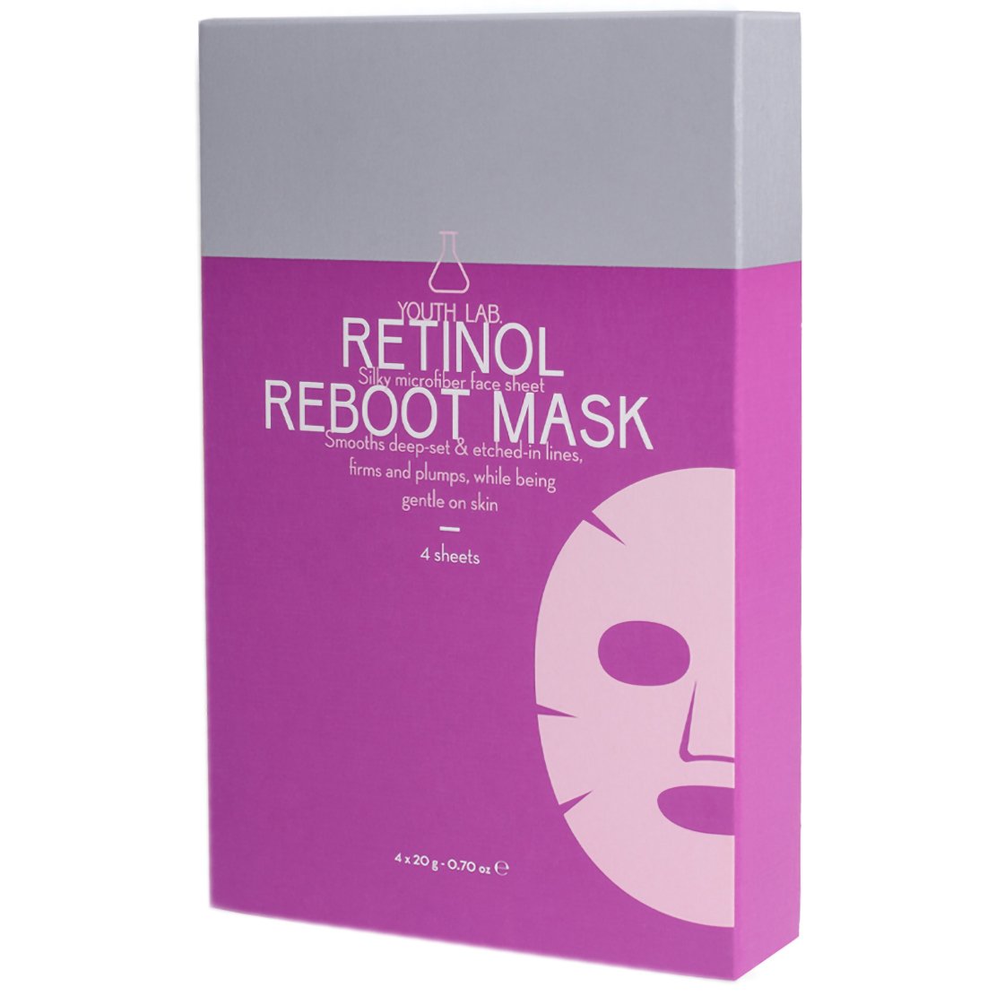 Youth Lab Retinol Reboot Sheet Mask 4x20g | Pharm24.gr
