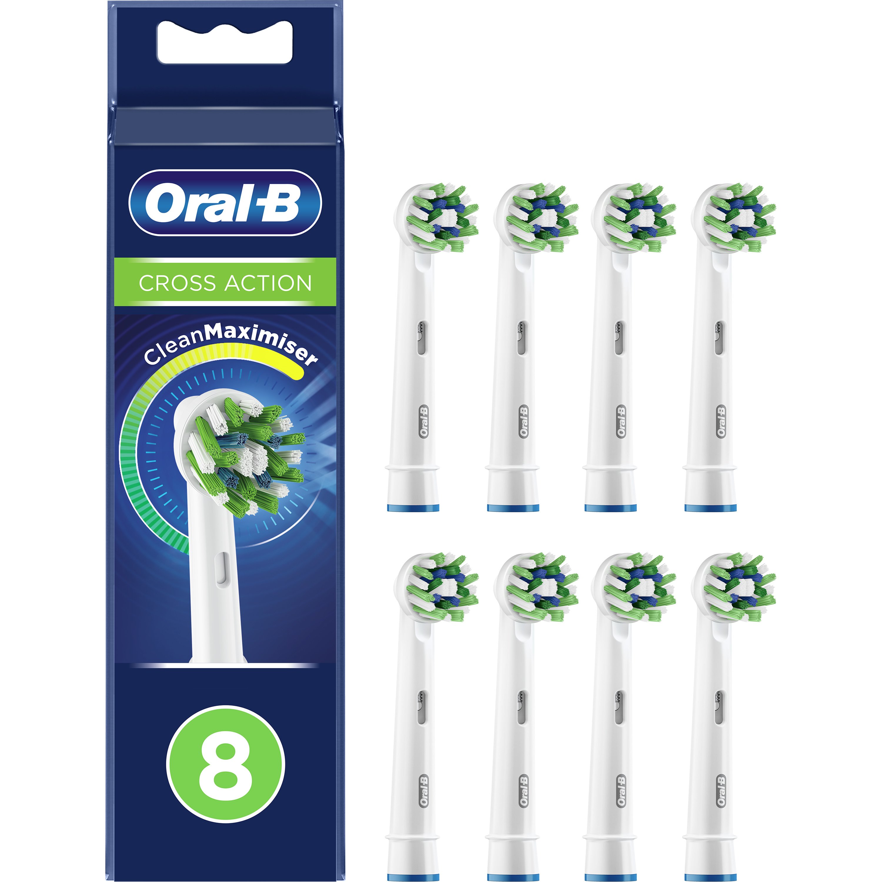 Oral-B Cross Action Clean Maximiser XXL Pack 8 Τεμάχια | Pharm24.gr