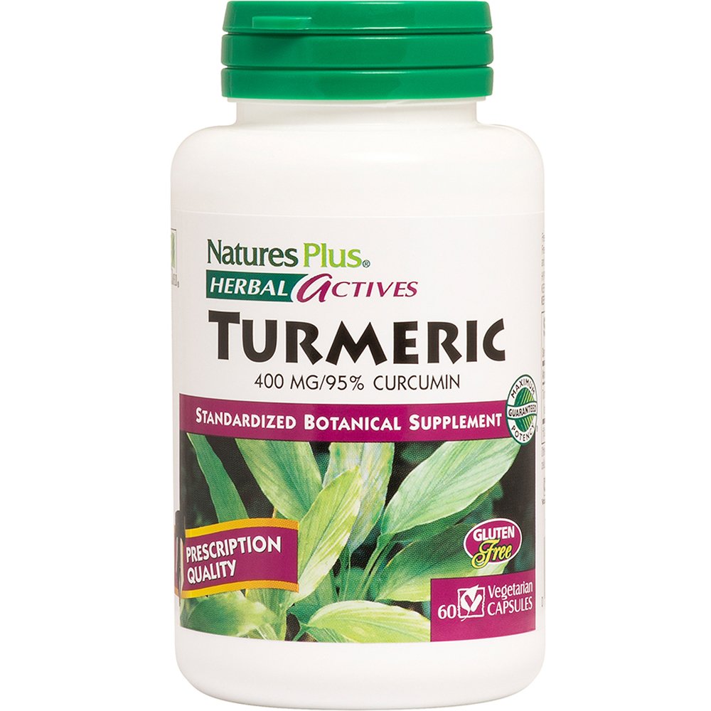 Natures Plus Turmeric 400mg, 60caps | Pharm24.gr
