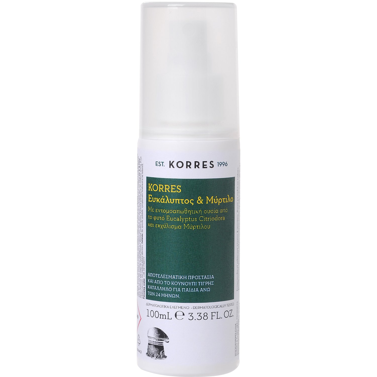 Korres Repellent Spray for Face & Body 100ml | Pharm24.gr