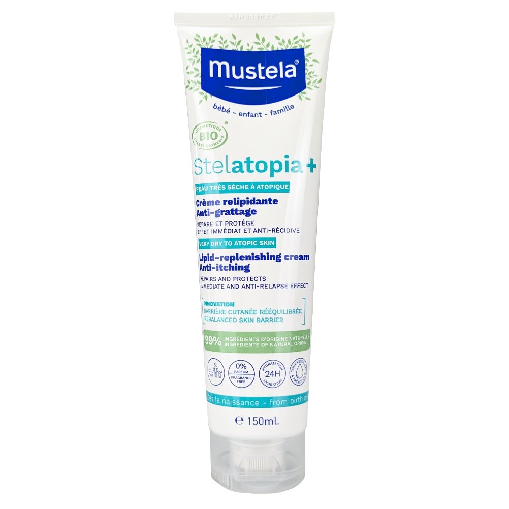 Mustela Stelatopia+ Lipid-Replenishing Cream Anti-Itching - 150ml ...