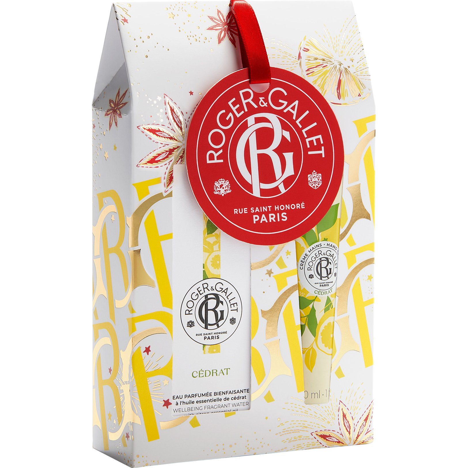Roger & Gallet Promo Cedrat Wellbeing Fragrant Water 30ml & Hand Cream ...