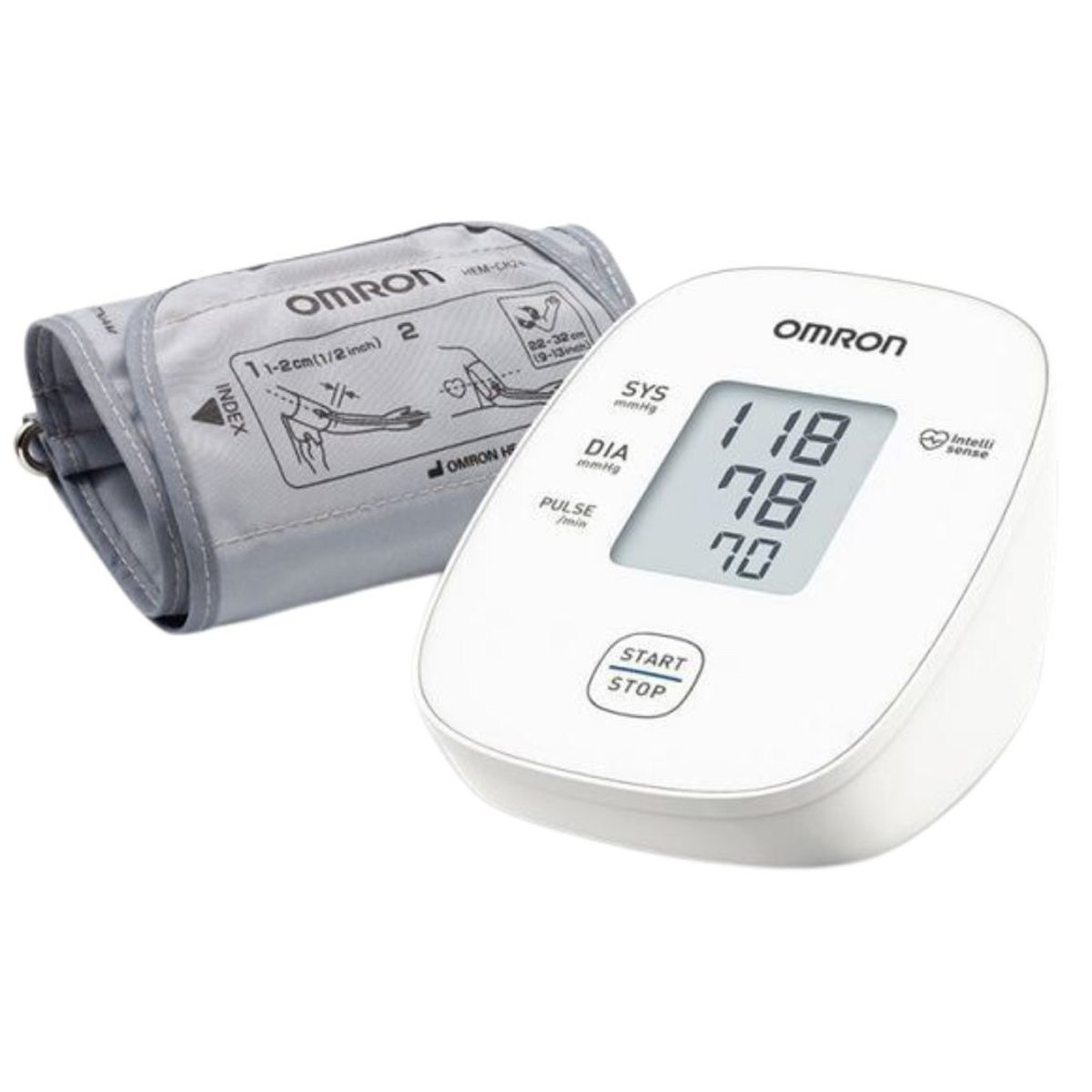 Omron M1 Basic Automatic Upper Arm Blood Pressure Monitor 1 Τεμάχια ...