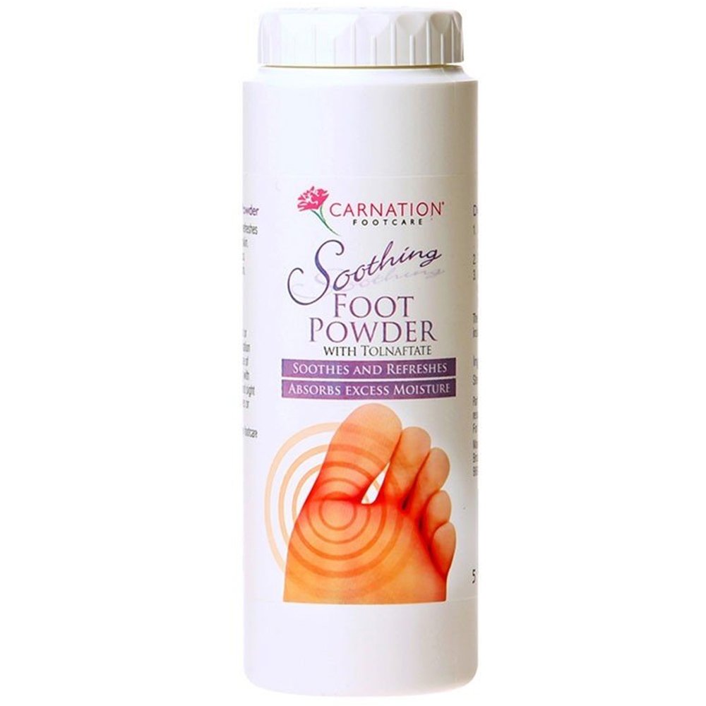 Carnation Footcare Soothing Foot Powder with Tolnaftate 75gr | Pharm24.gr