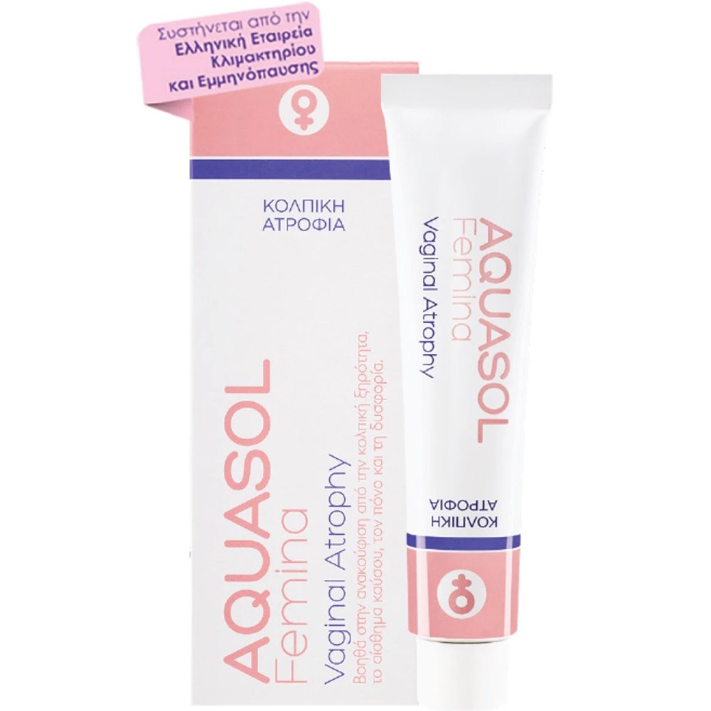 Galenica Aquasol Femina Vaginal Atrophy Cream 30ml | Pharm24.gr