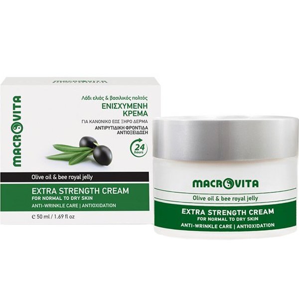 Macrovita Olive Oil & Bee Royal Jelly Extra Strength Anti Wrinkle Cream ...