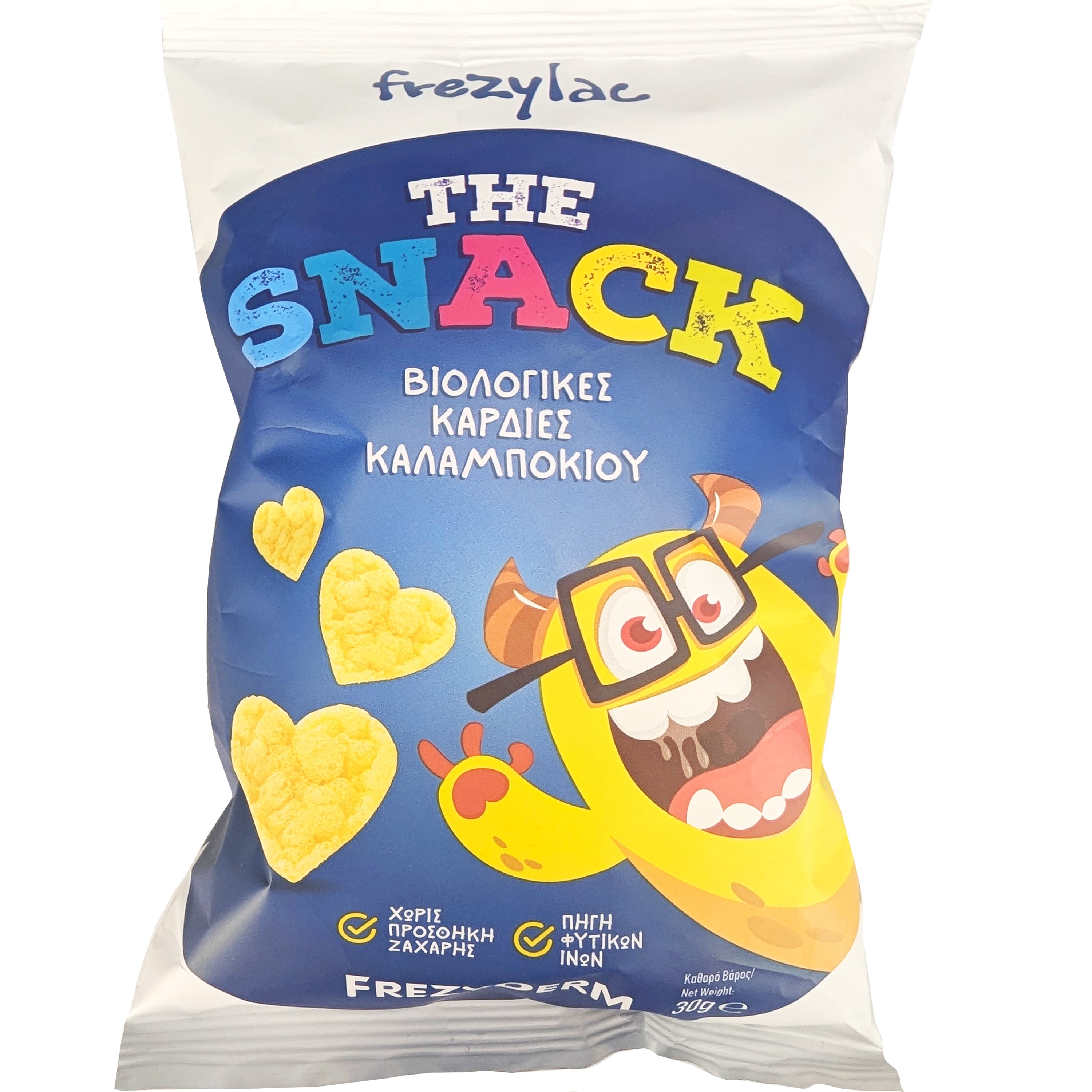 Frezyderm Frezylac The Snack Organic Corn Hearts 30g | Pharm24.gr