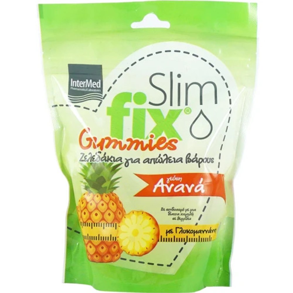 Intermed Slim Fix Gummies 42 Ζελεδάκια - Ανανάς | Pharm24.gr