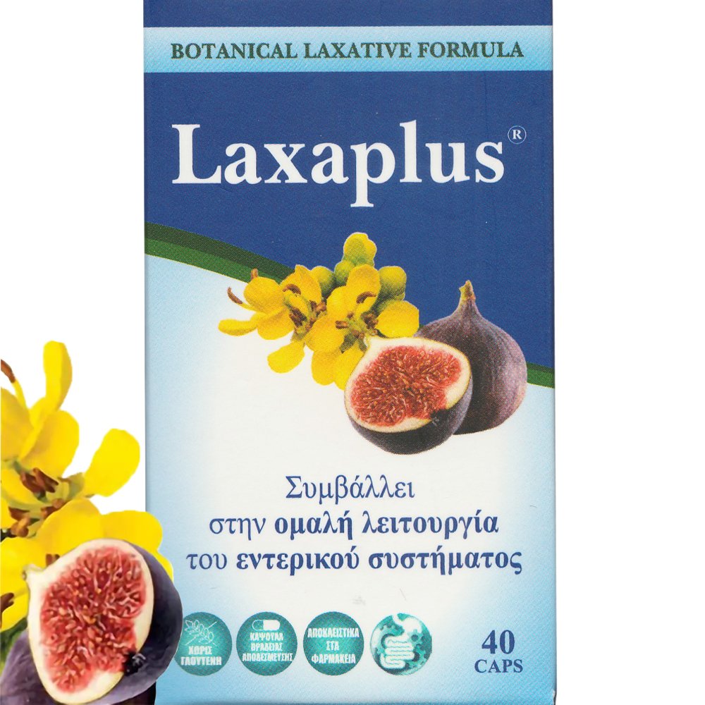 Health-Plus Laxaplus 40caps | Pharm24.gr