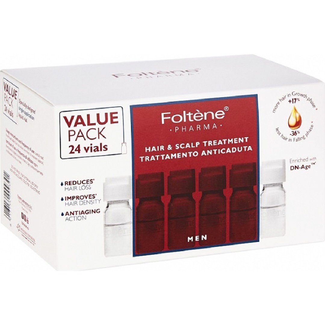 Foltene Pharma Value Pack Hair & Scalp Treatment 24Vials x 6ml | Pharm24.gr
