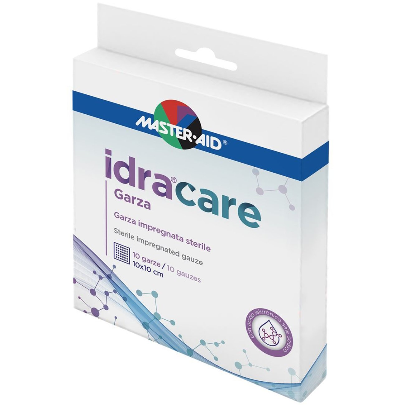 Master Aid Idracare Sterile Impregnated 10cm x 10cm Gauze 10 Τεμάχια ...