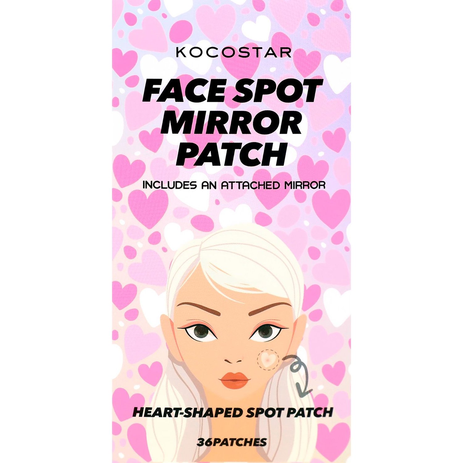Kocostar Face Spot Mirror Patch 36 Patches | Pharm24.gr