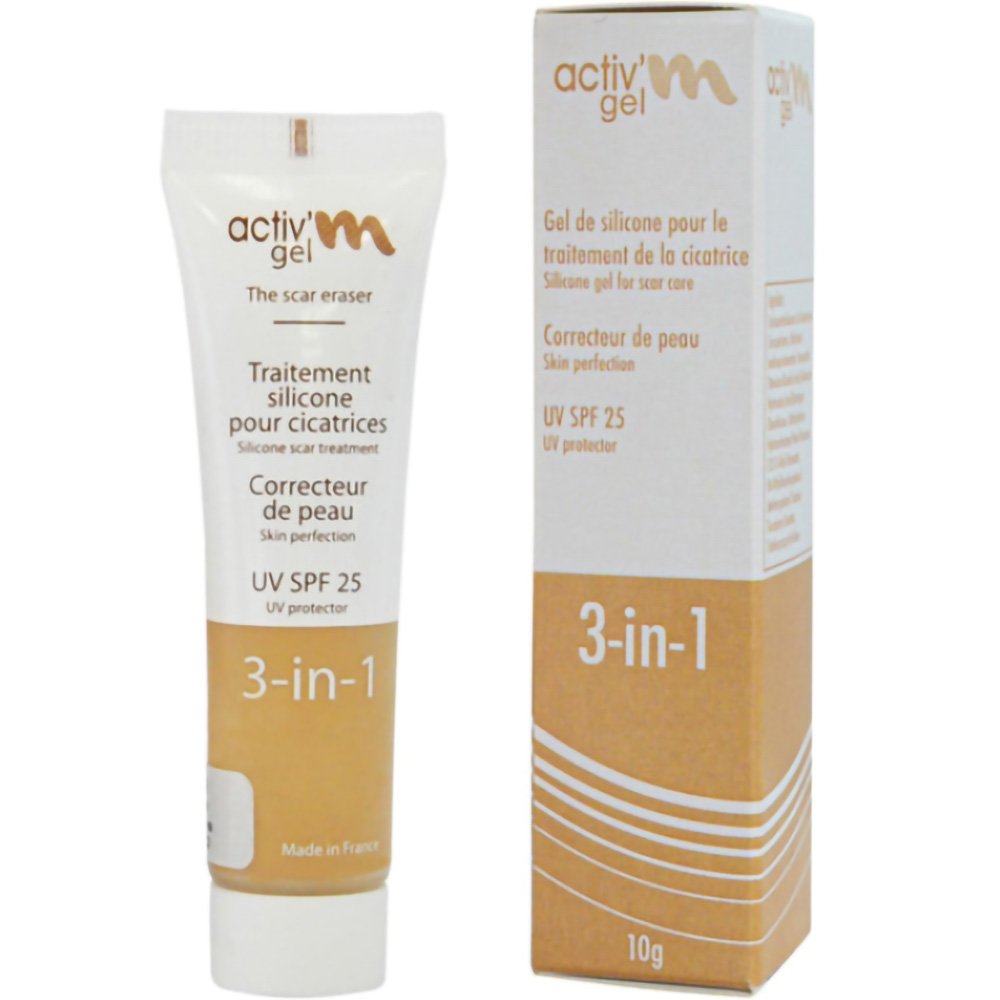 Activ’m Scar Treatment 3 in 1 Silicone Gel Spf25, 10g | Pharm24.gr