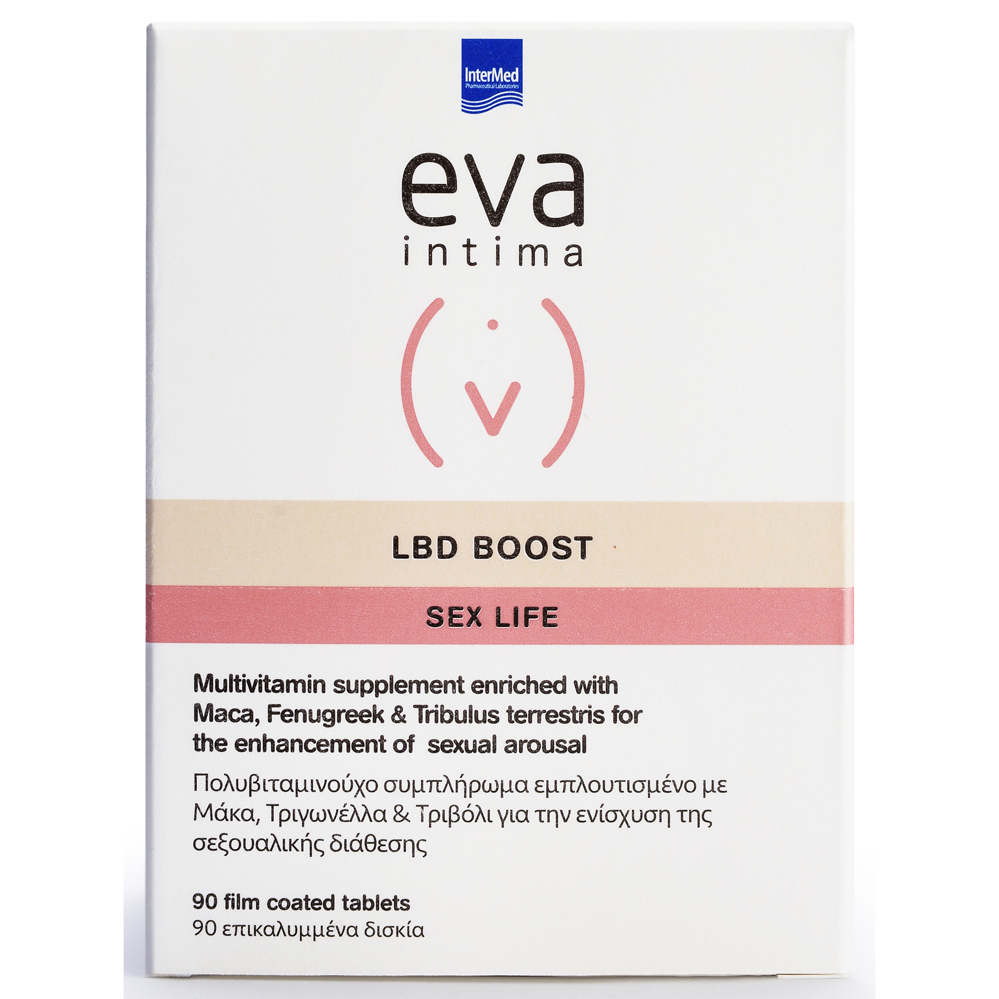Eva Intima LBD Boost Sex Life Multivitamin Supplement 90tabs | Pharm24.gr