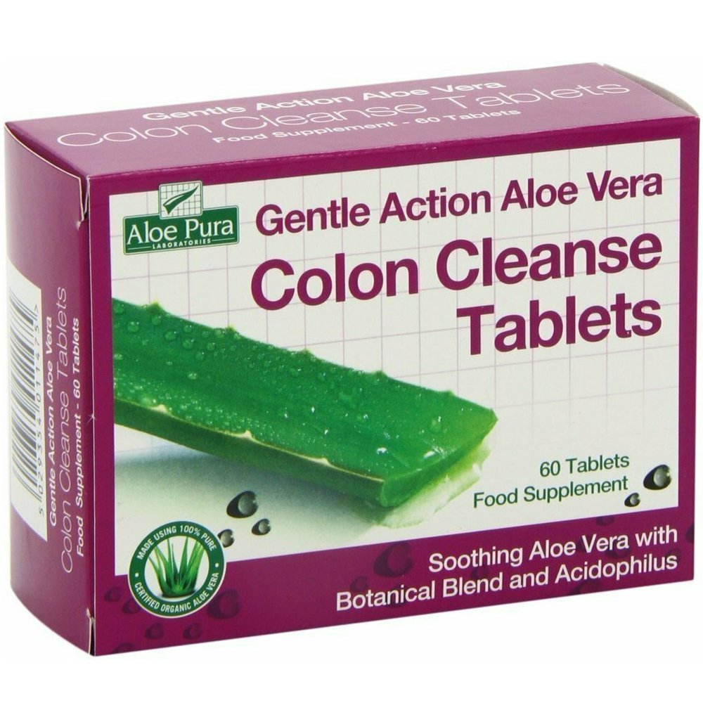 Optima Gentle Action Aloe Vera Colon Cleanse 60tabs | Pharm24.gr