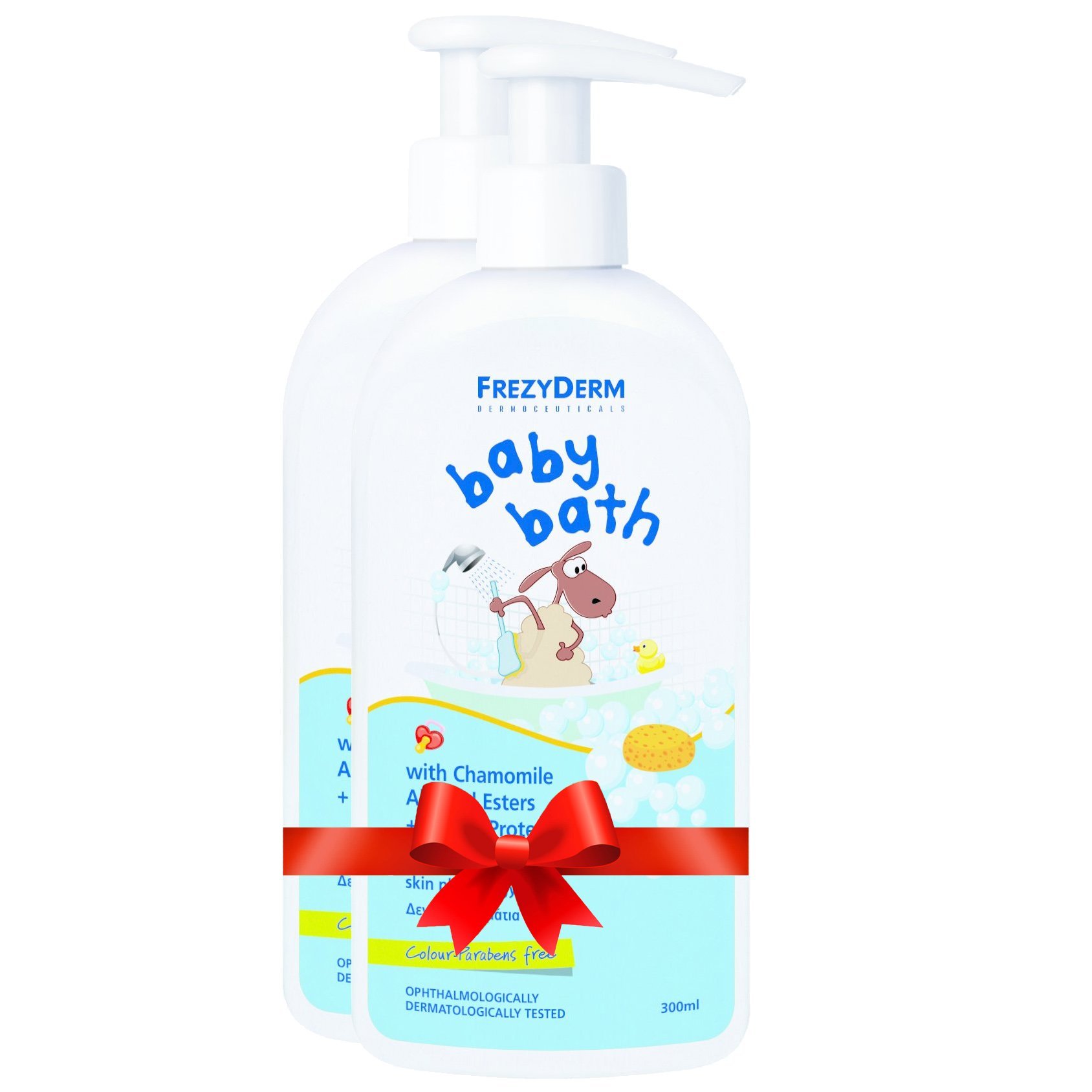 Frezyderm Πακέτο Προσφοράς Baby Bath Βρεφικό Αφρόλουτρο με Χαμομήλι ...